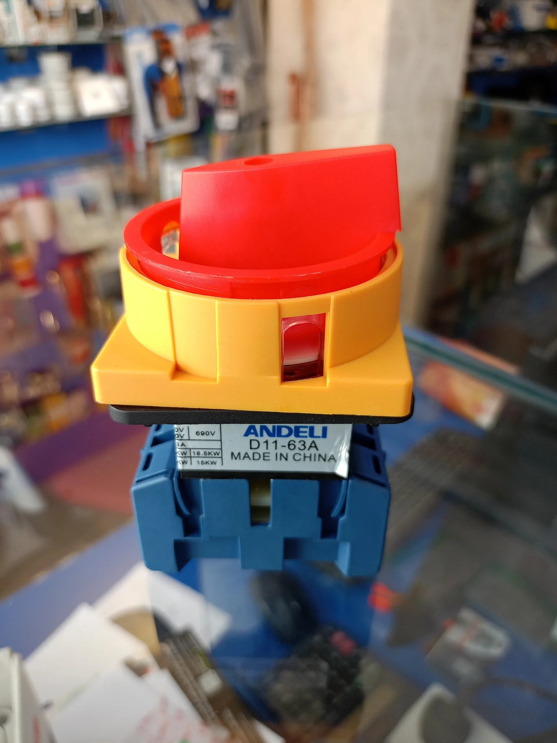 Change Over Manual Motor Controller Switch | 63A D11-63A