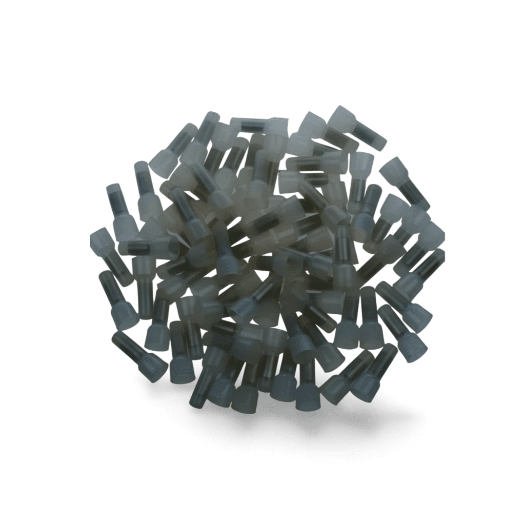 Transparent type wire end connector or end cap for jointing wire